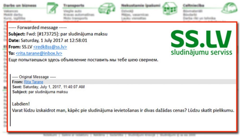 SS.LV: «Mēs tev sprandu salauzīsim!» Vai drīzumā slēgs sludinājumu ...